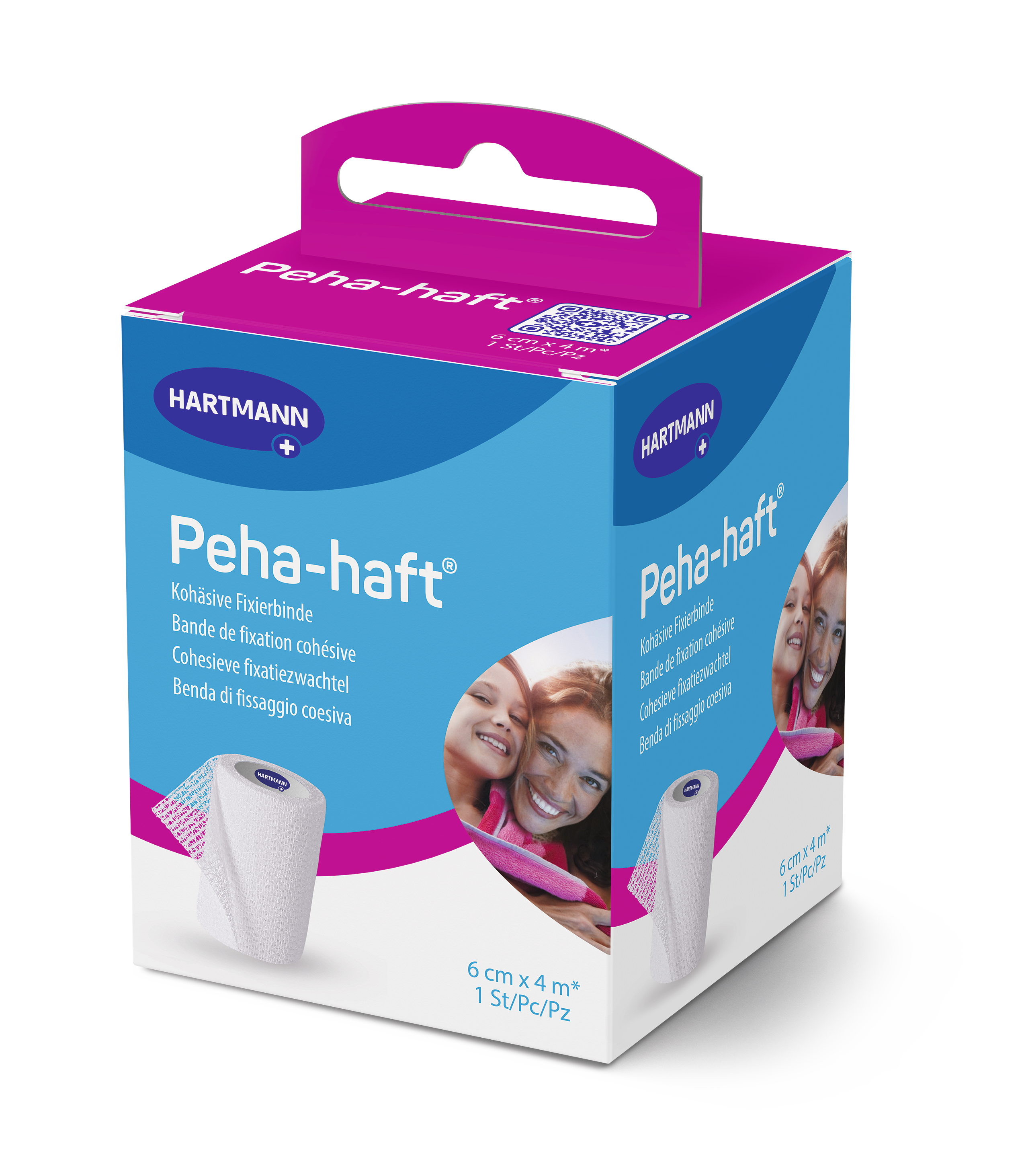 peha-haft Kohäsive Fixierbinde 6 cm x 4 m 1 St Binden | 16880569