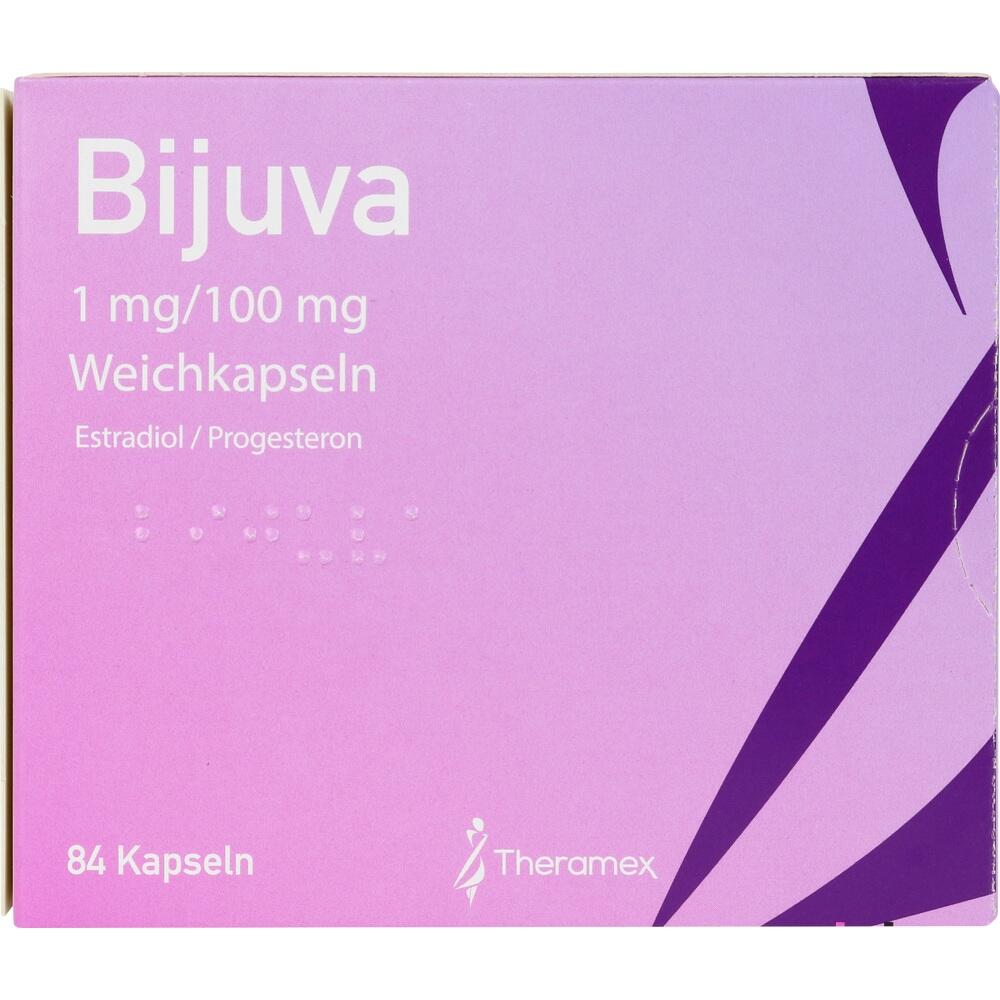 Bijuva 1 mg/100 mg 84 St Weichkapseln | 16222688