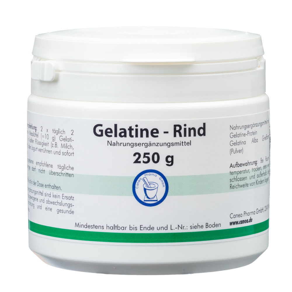 Gelatine RIND Pulver Dose 250 g 250 g Pulver | 06197759