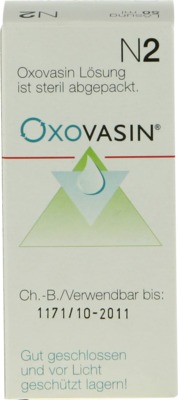 OXOVASIN Lösung 50 ml Lösung | 00717063